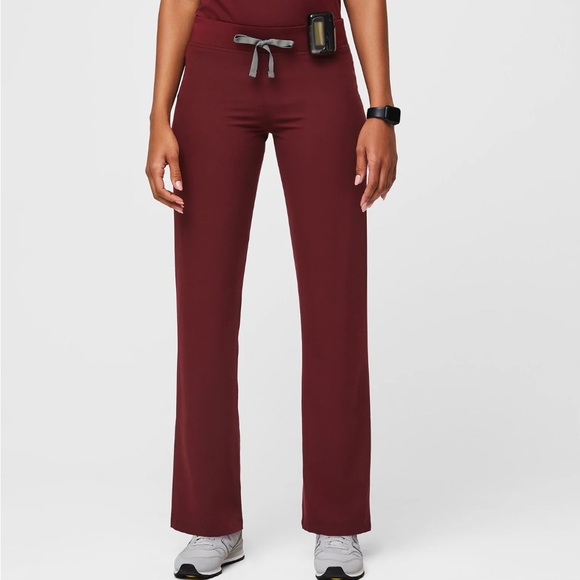 Figs | Pants & Jumpsuits | Figs Livingston Basic Scrub Pants Burgundy ...